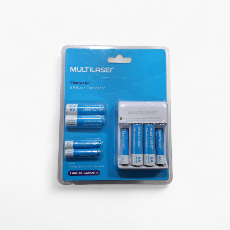 Cargador MultiLaser CB093 C/ 4 Pilas AA y 4 Pilas AAA – PapelCruz ...