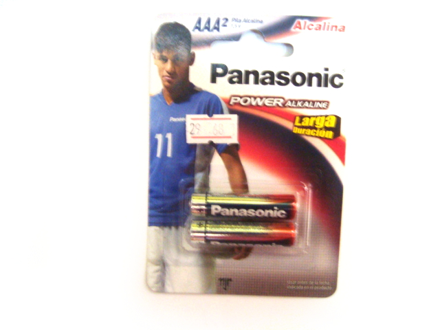 Pila Panasonic AAA2 alkalina 1.5 v x 2 unids. – PapelCruz Libreria ...