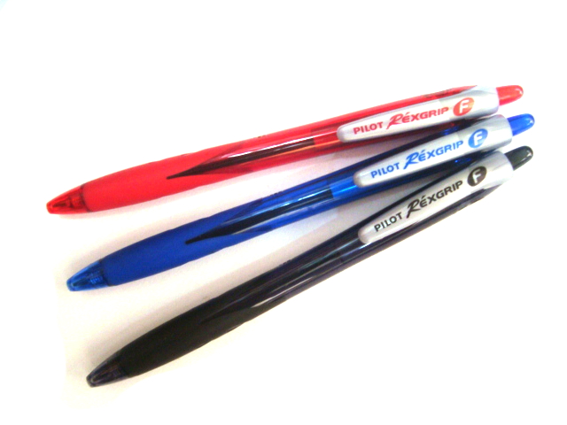 Boligrafo Pilot Rexgrip BPRG-10R retractil negro. – PapelCruz Libreria ...