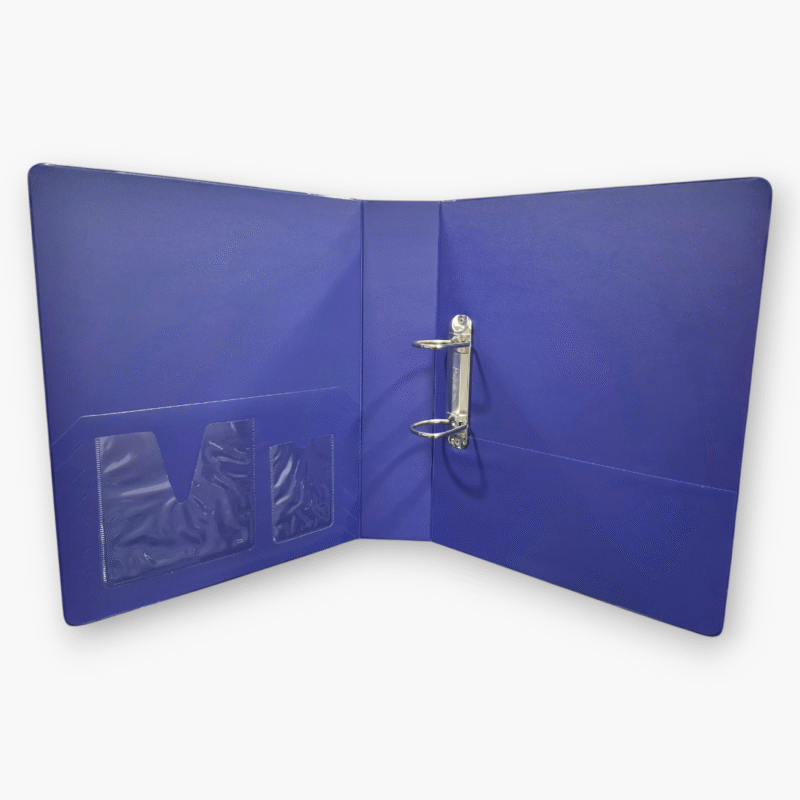 Binder Krause Oficio Azul 2″ de 2 anillas – PapelCruz Libreria – Papeleria